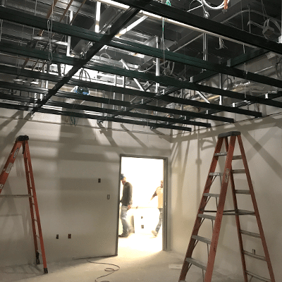 Unistrut Ceiling Custom Engineered and Installed