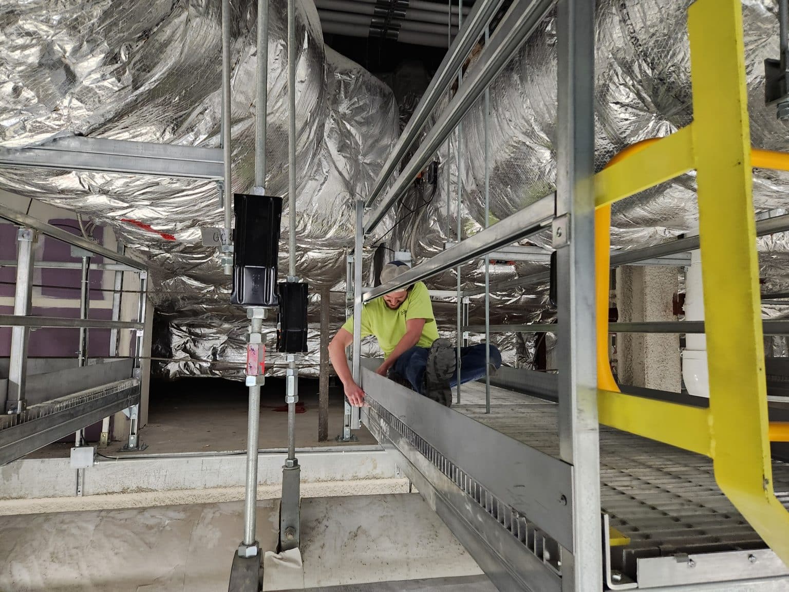 Maintenance Platform Design & Installation | Strut Systems Installation